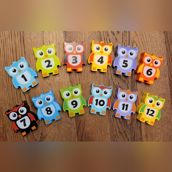 Discovery | Toys | Discovery Toys Stacking Owls Wood Balancing Acrobat ...